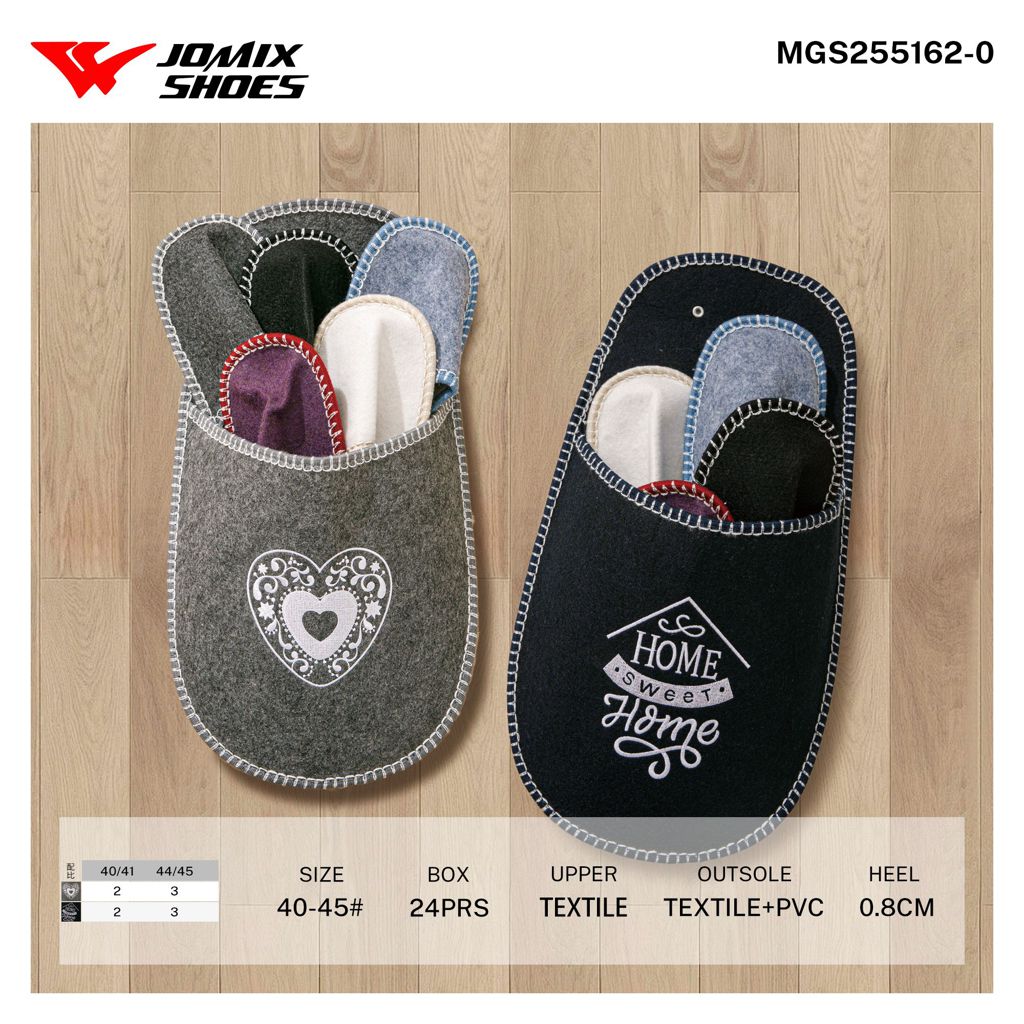 Pantofole Uomo MGS255162-0 - Fornitore B2B di Calzature | Jomix Shoes B2B